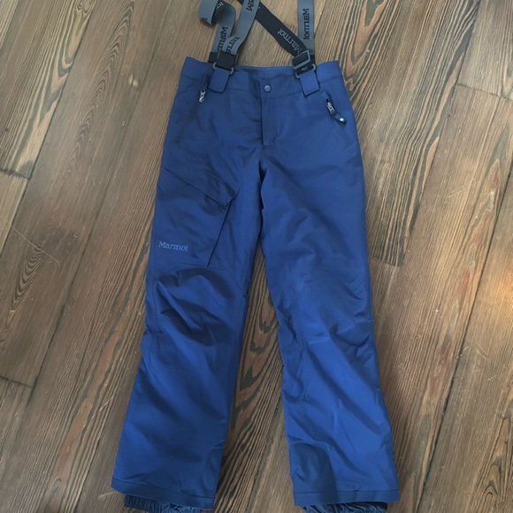 Marmot | Bottoms | Marmot Ski Pants With Suspenders Worn Twice And In ...